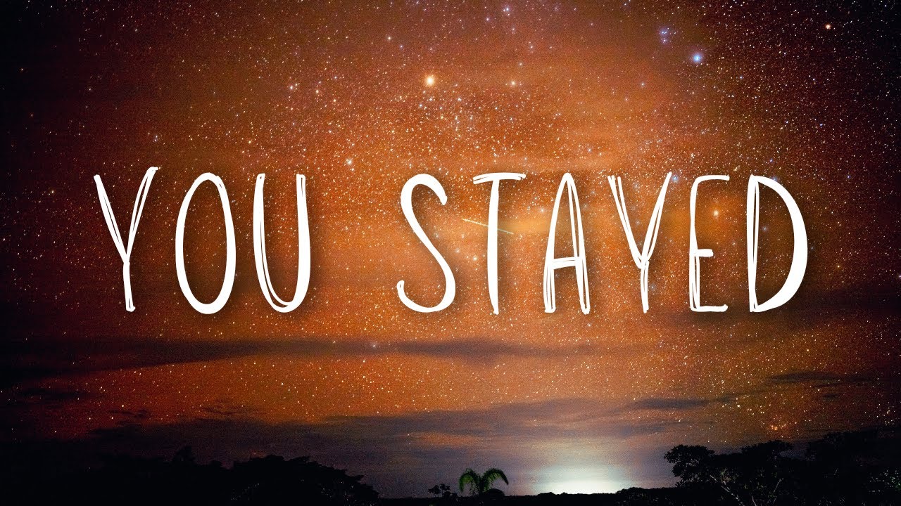My Song - You Stayed - YouTube