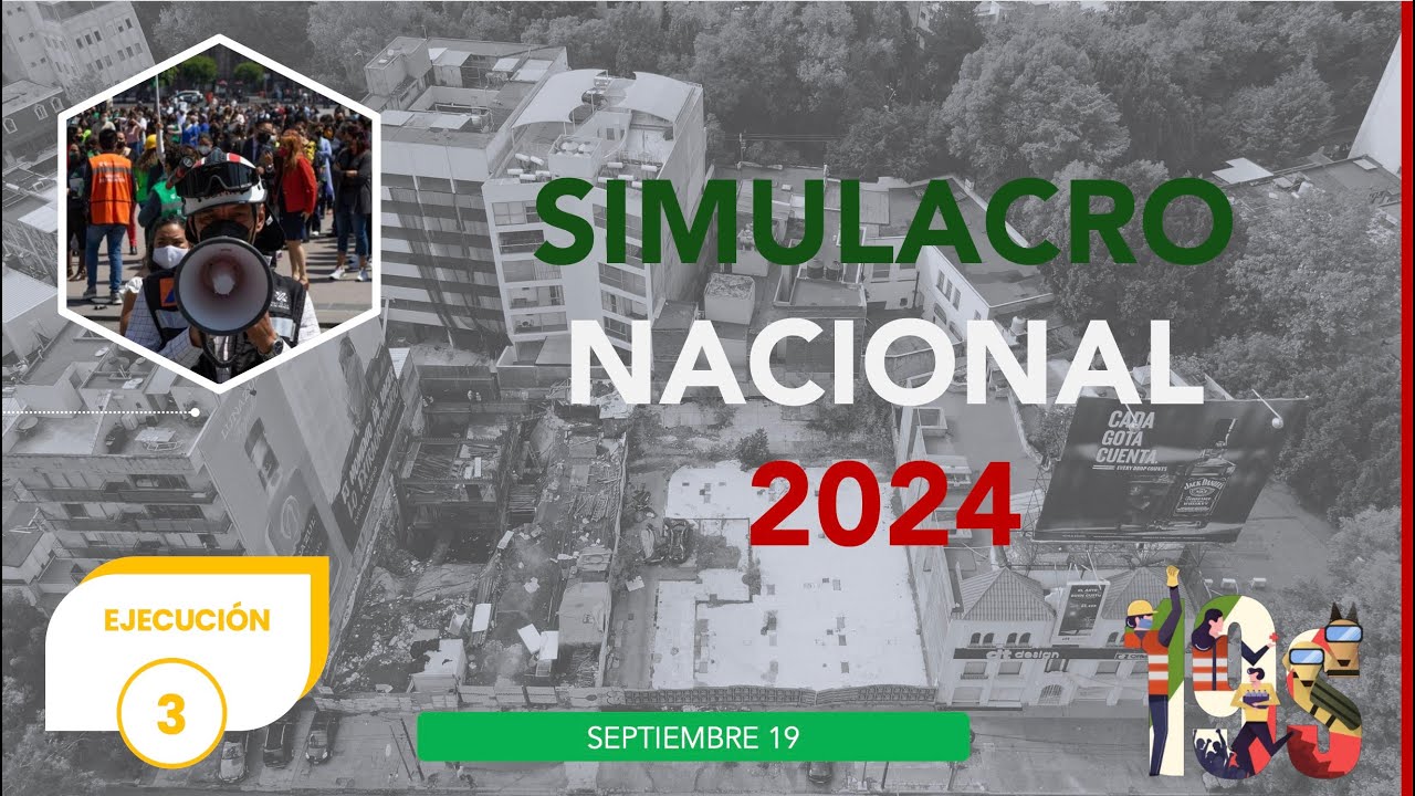 Macro simulacro 2024 - Ejecución del Simulacro - YouTube