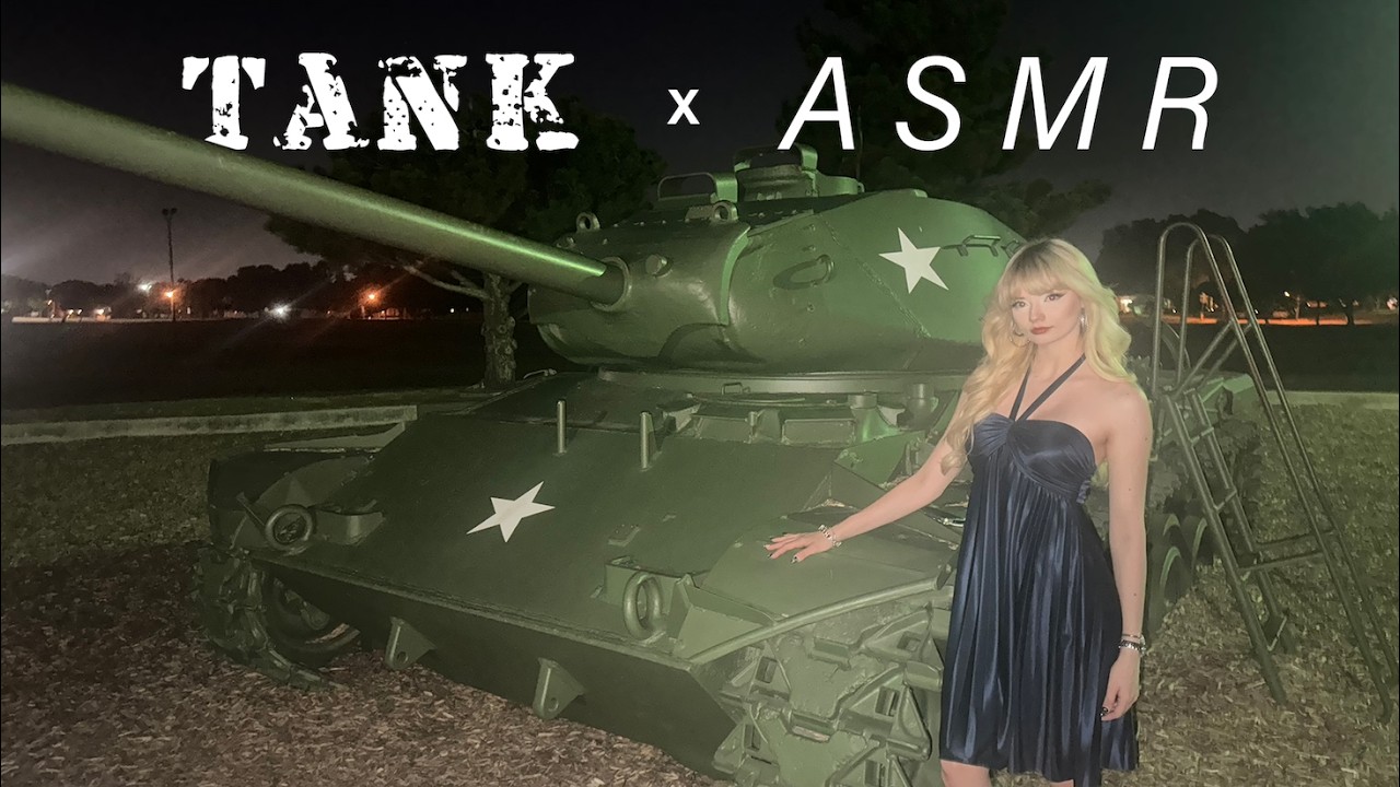 ASMR M41-A3 Walker Bulldog Tank Experience 🖤 - YouTube