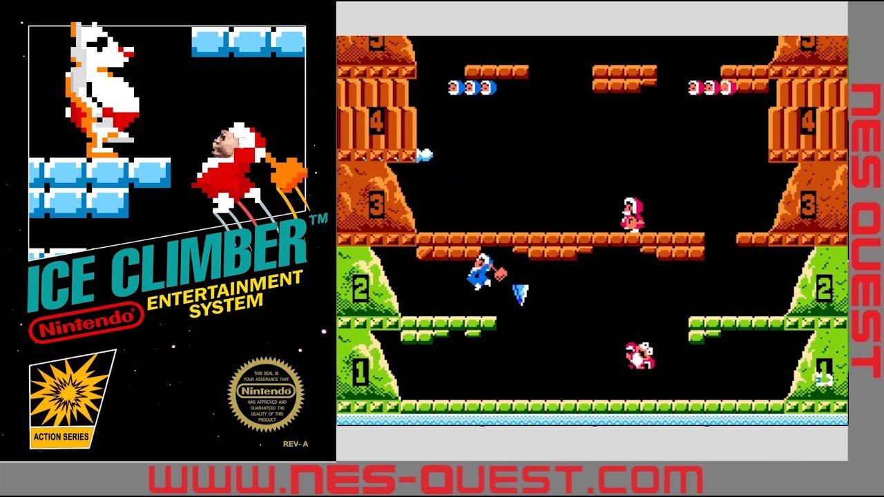 0551: Ice Climber [2-PLAYER!!!] - NES Quest: Playing EVERY Nintendo NES ...