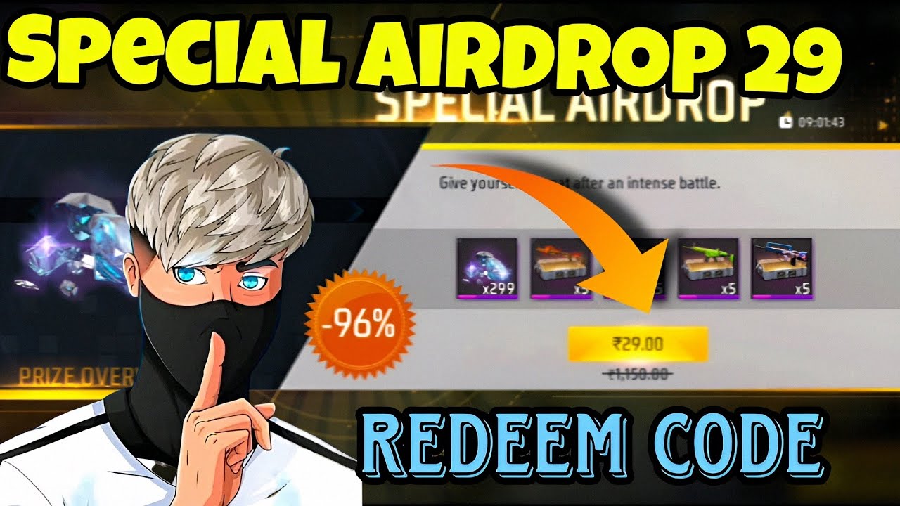 Special Airdrop Free Fire | Free Fire Special Airdrop Trick | Gaming ...