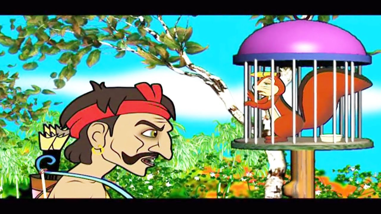 Annarakannan (അണ്ണാറകണ്ണാ) | Malayalam Animation Story | Kids Special ...