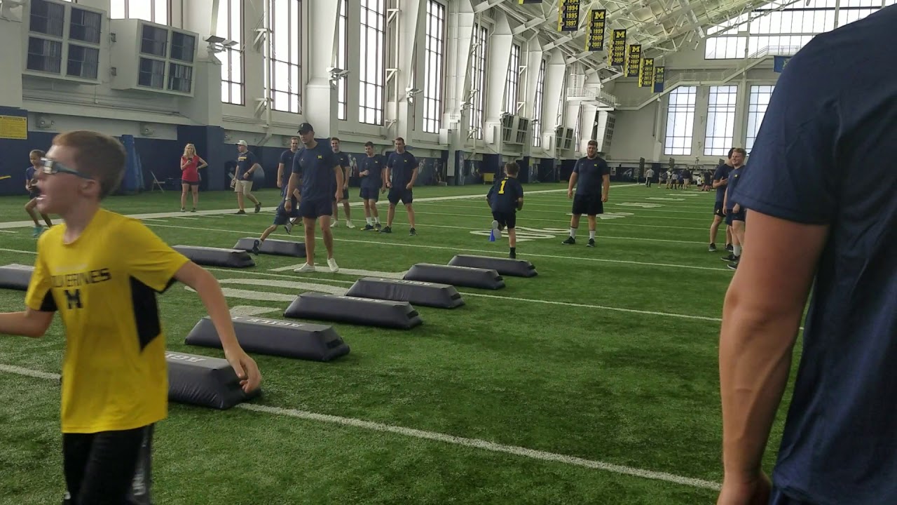 1 Kids Go Blue Club Training Camp 2018 - YouTube