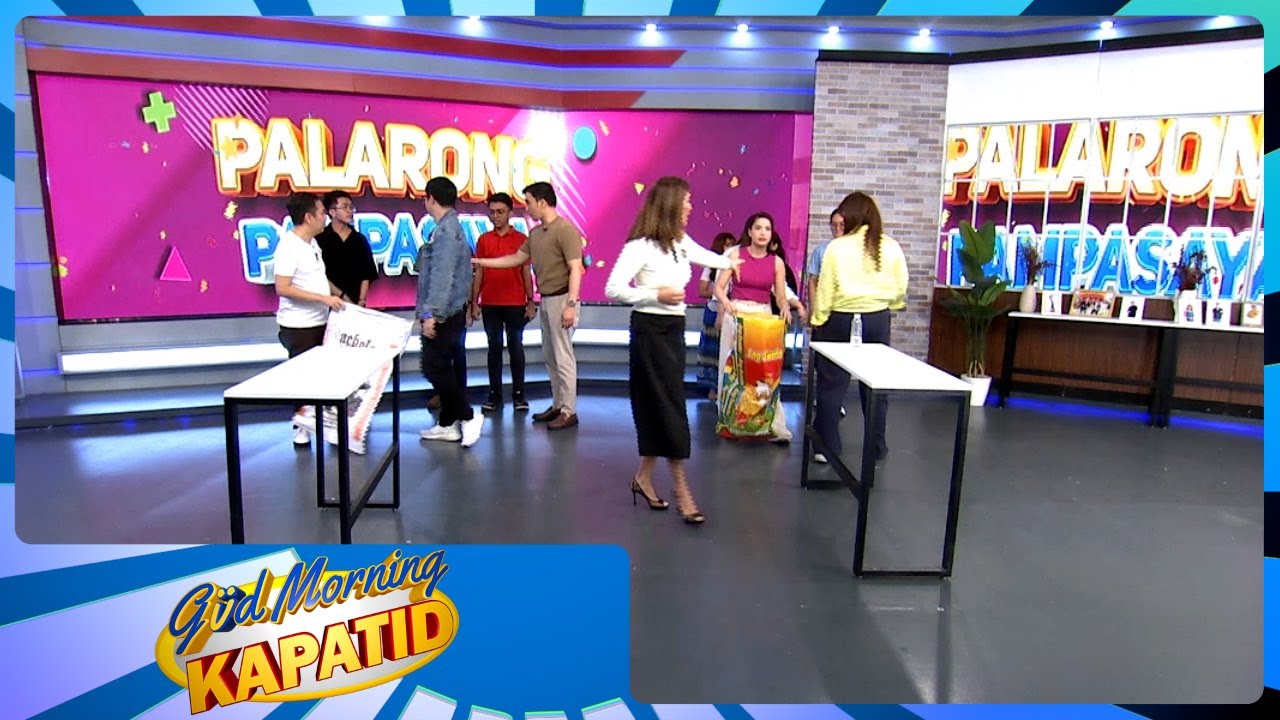 Palarong Pampasaya: Laro tayo! Sako-sako! I Gud Morning Kapatid - YouTube