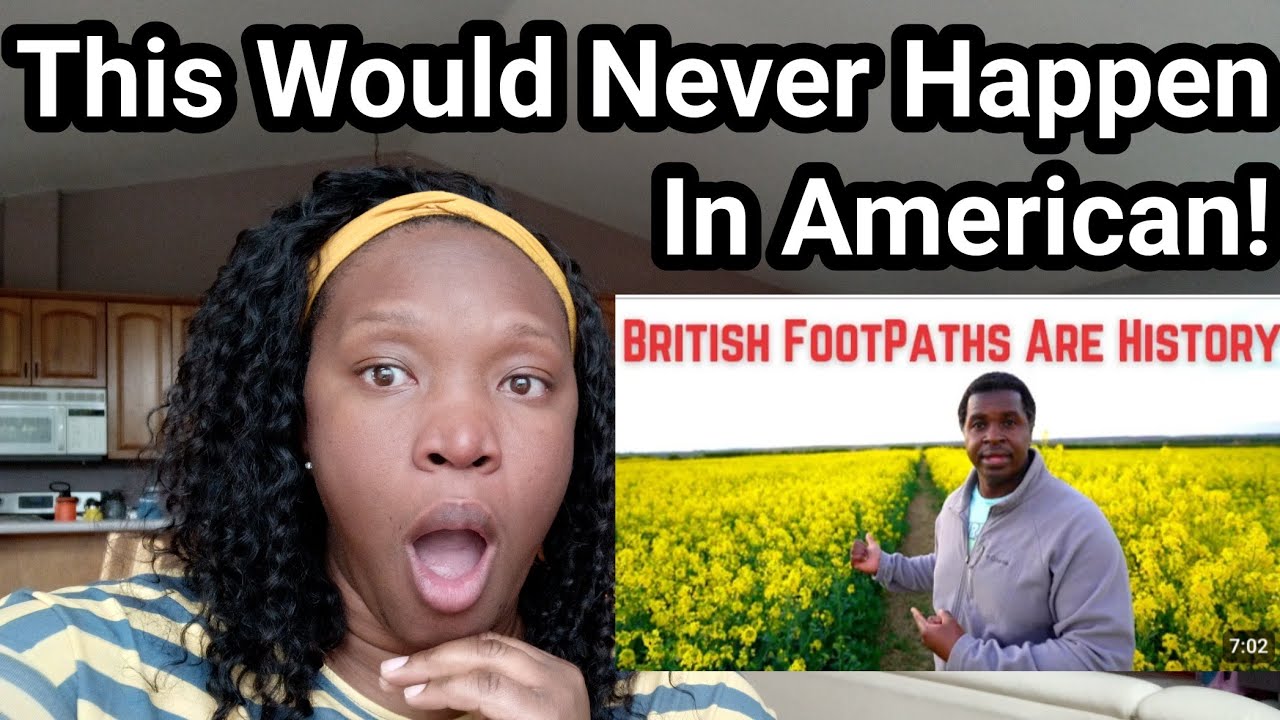 American Reacts to British Footpath What are they? How are they ...