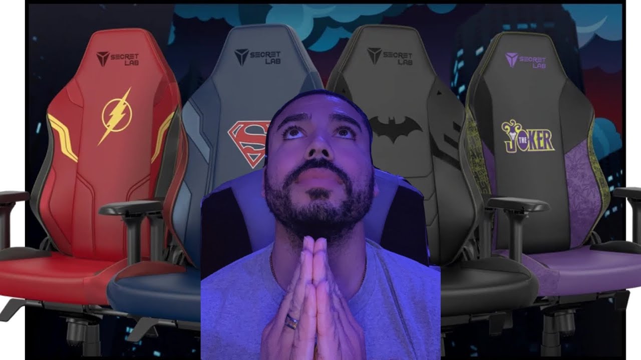 Secret Lab Titan Gaming Chairs |Dark Knight & Joker - YouTube