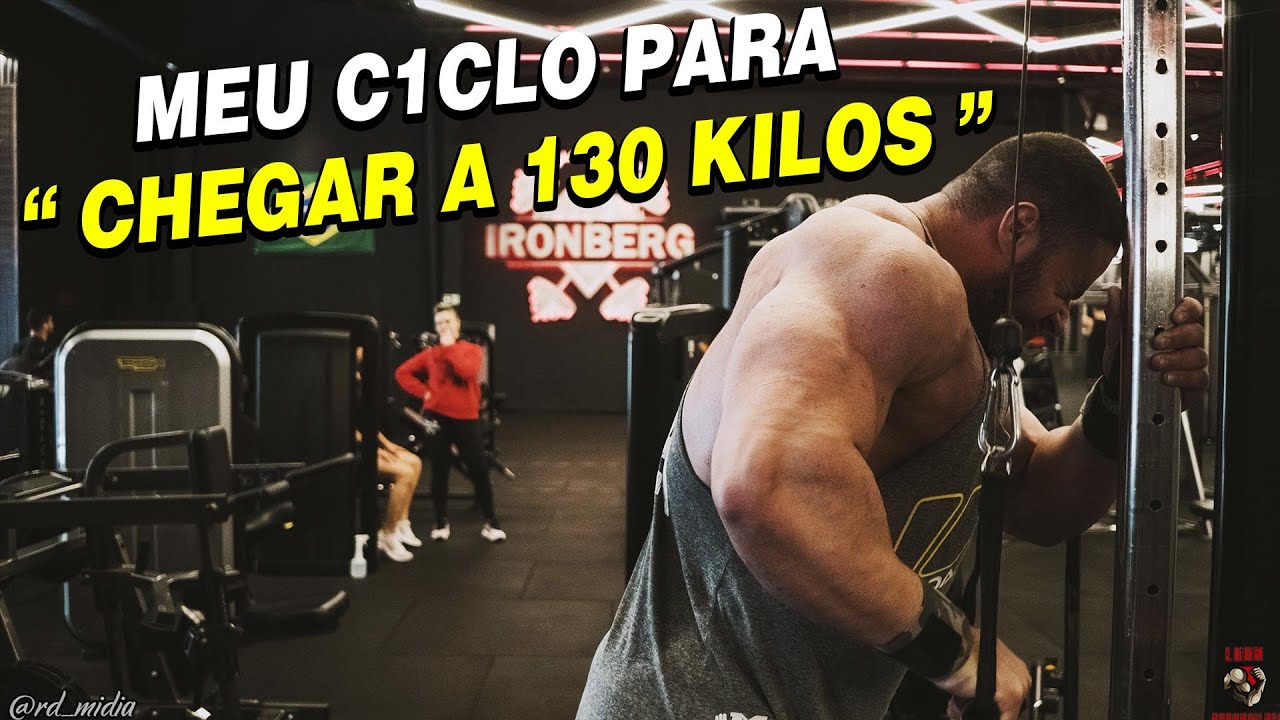 MEU C1CL0 COMPLETO PARA CHEGAR EM 130KG | LUAN BODYBUILDER - YouTube