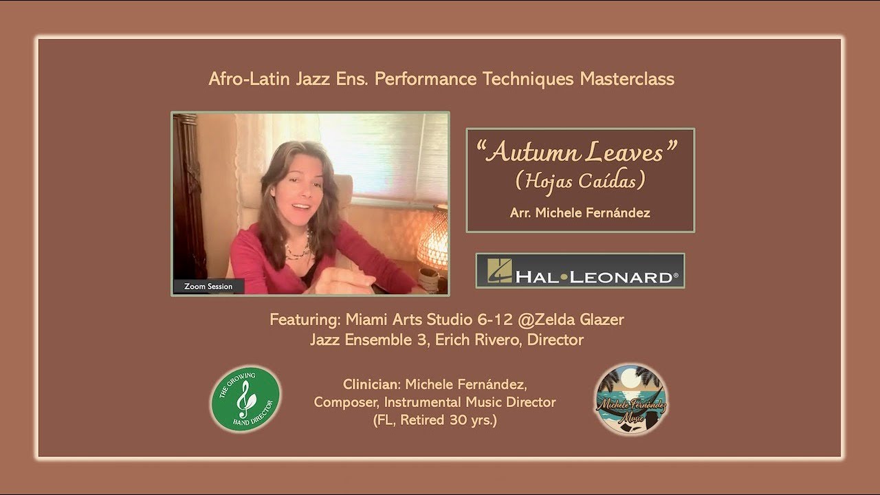 106 Afro-Latin Jazz Ensemble Performance Techniques with Michele Fernandez - YouTube