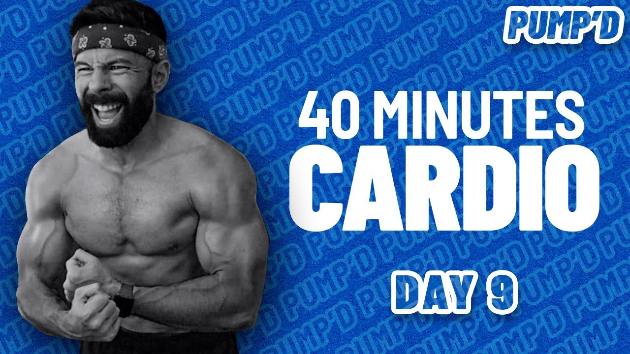 40 Minute HIIT Cardio - Bodyweight Workout | PUMP'D - DAY 9 - YouTube
