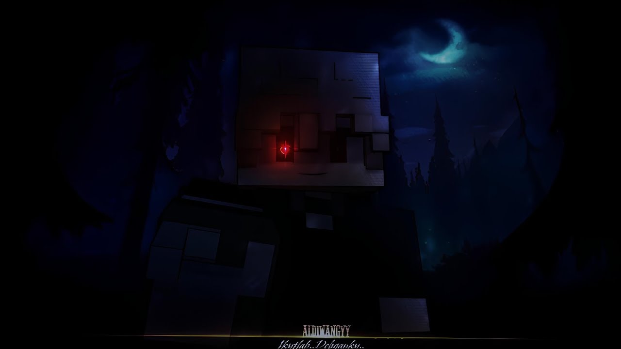 [TEMPLATE] solo render Minecraft - tema glitch dark - YouTube