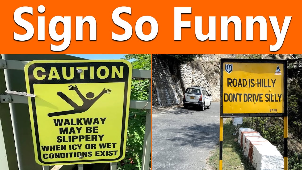 Signs So Funny You Won't Believe They're Real || Daily Joy - YouTube