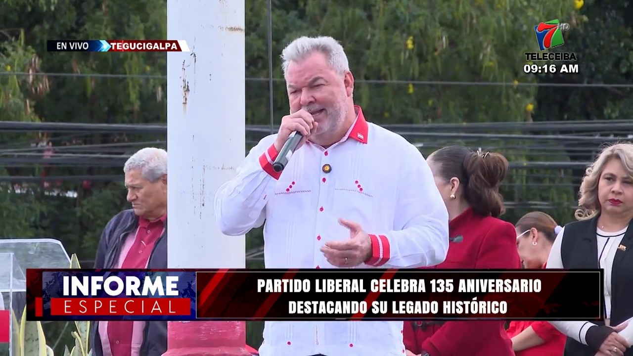 Partido Liberal de Honduras celebra 135 aniversario destacando su ...