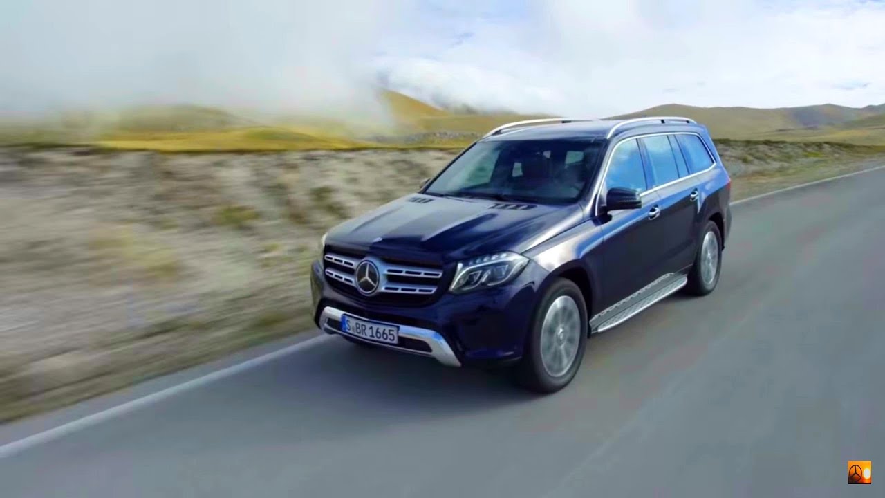2017 Mercedes-Benz GLS 350d Road Trailer - YouTube
