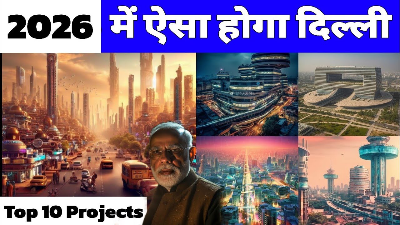 Top 10 Upcoming Projects in Delhi | Economic Corridor | Delhi Meerut ...