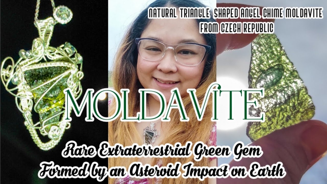 GET TO KNOW MOLDAVITE | A RARE EXTRATERRESTRIAL GREEN GEM FORMED BY AN ASTEROID IMPACT ON EARTH ...