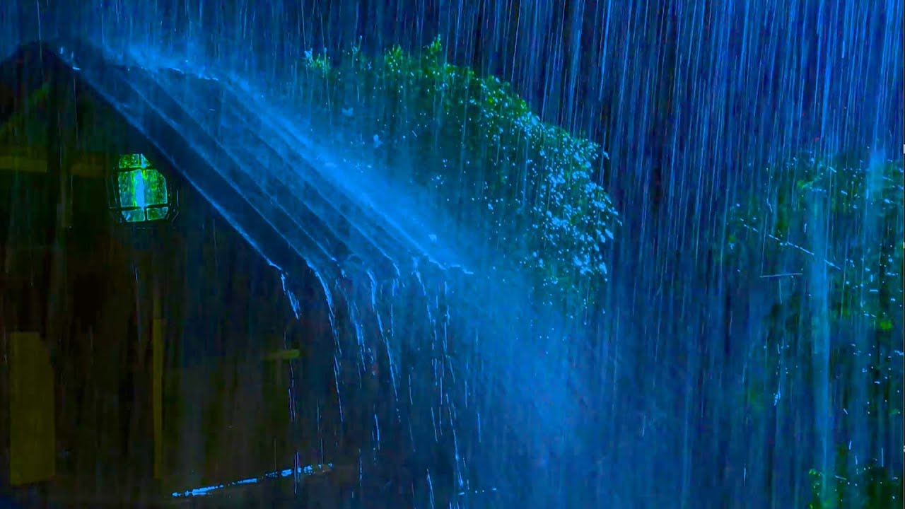 Pioggia Rilassante - Alleviare l'insonnia in 3 Minuti Con Forti Piogge ...