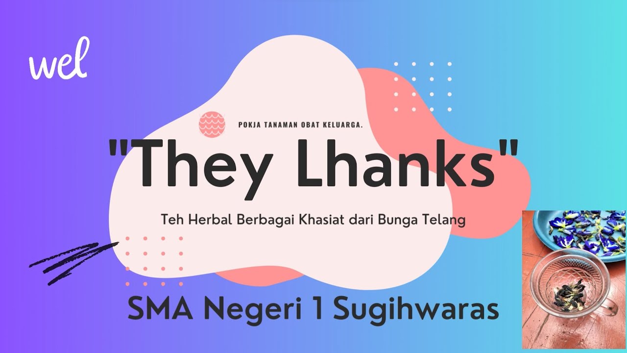 Video Inovasi - Teh Herbal They Lhanks Siswa SMAN 1 Sugihwaras ...