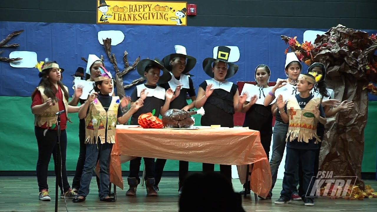 Sorensen Elementary Thanksgiving Play - YouTube