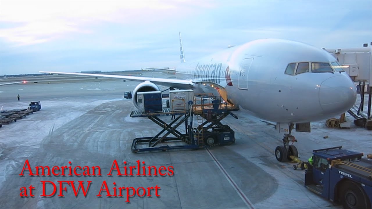 DFW airport and American Airlines. - YouTube
