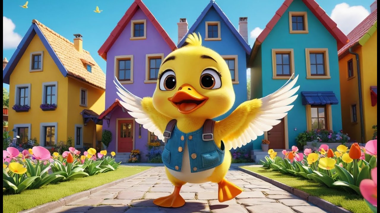 Ducky Flappy Wings Go Flap Flap Flap | Fun Duck Song for Kids ...