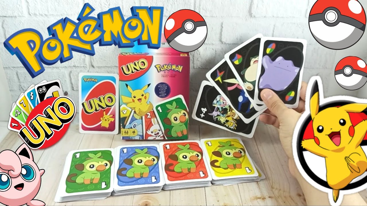 Unboxing UNO x Pokemon Card Game Edition - YouTube