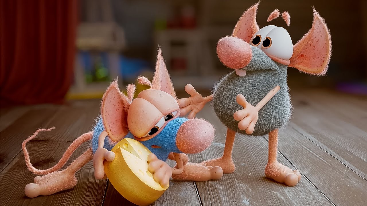 Rattic Mini : The Cheese & More Funny Cartoon Videos for Kids - YouTube