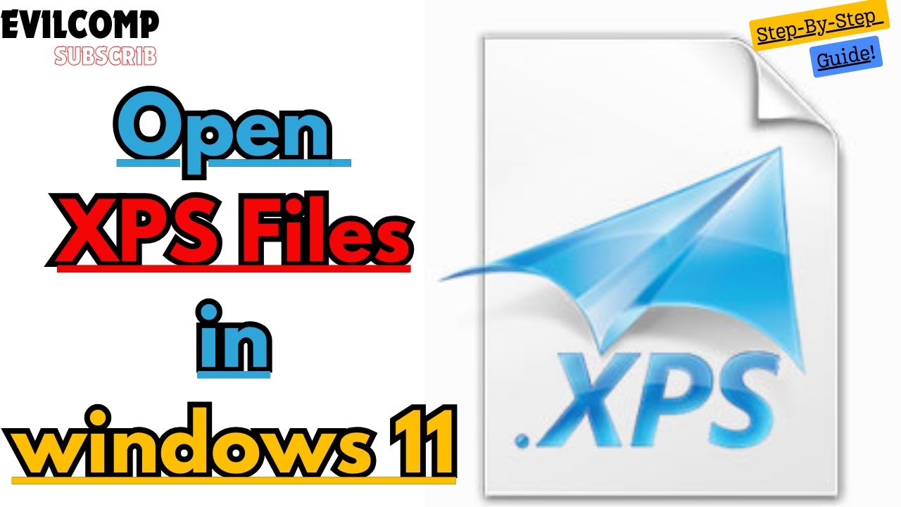 How to Open XPS Files in windows 11 - YouTube