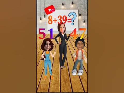 8+39 = КТО РЕШИЛ ПРАВИЛЬНО? #mathematica #lifestyle #shortsvideo #video #WolflingAlex #alex # ...