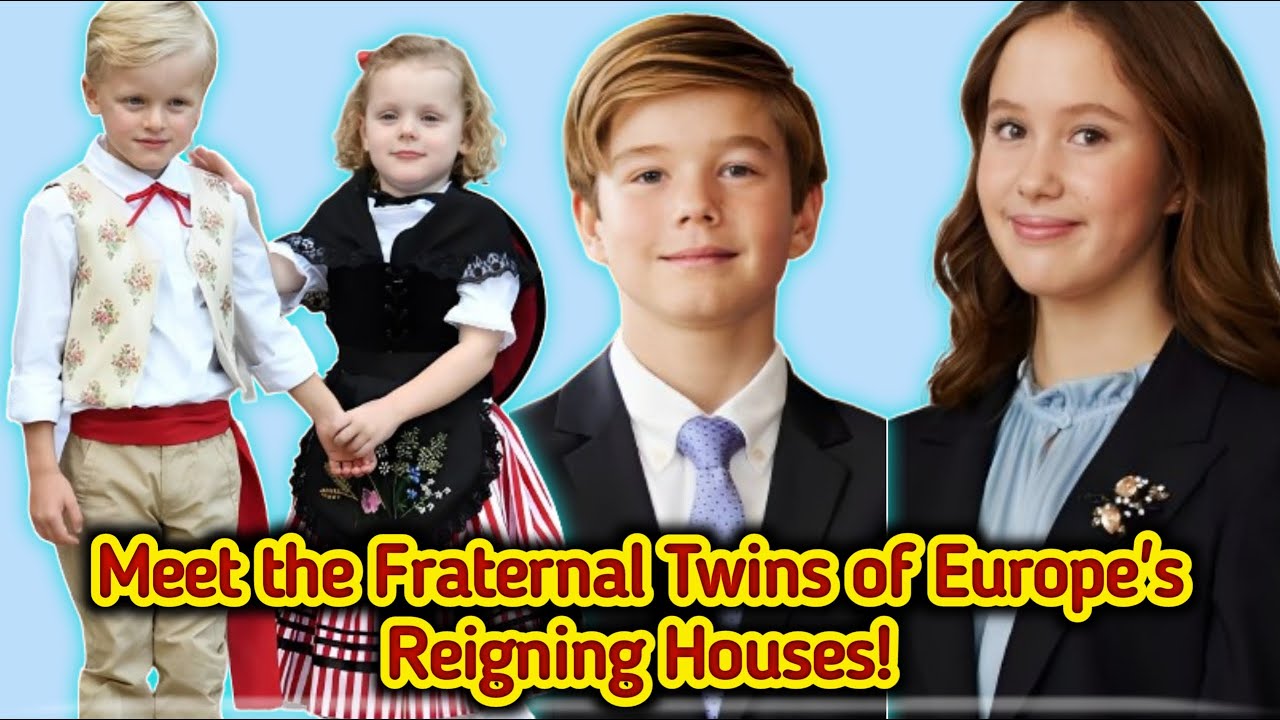 The Rare Bond of Fraternal Twins in Europe's Royal Families: A Royal ...