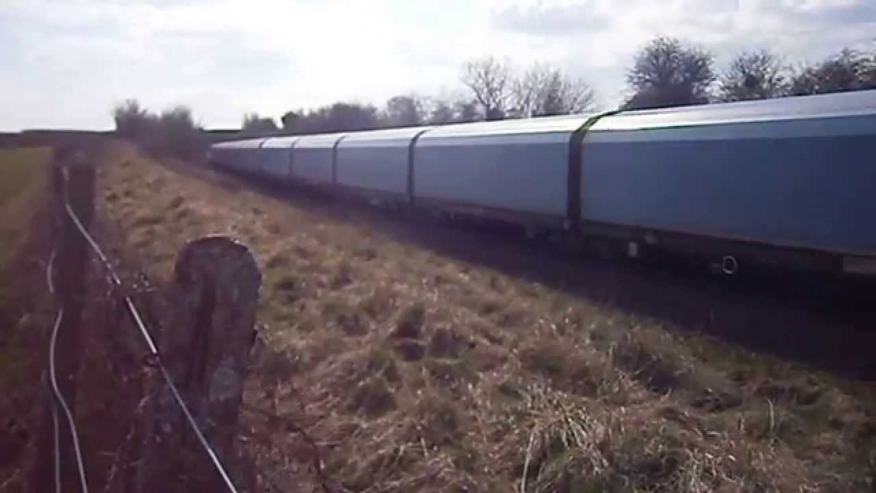 DB Schenker Class 66 no: 66105 @ Westbury {416A} 21-03-2015. - YouTube
