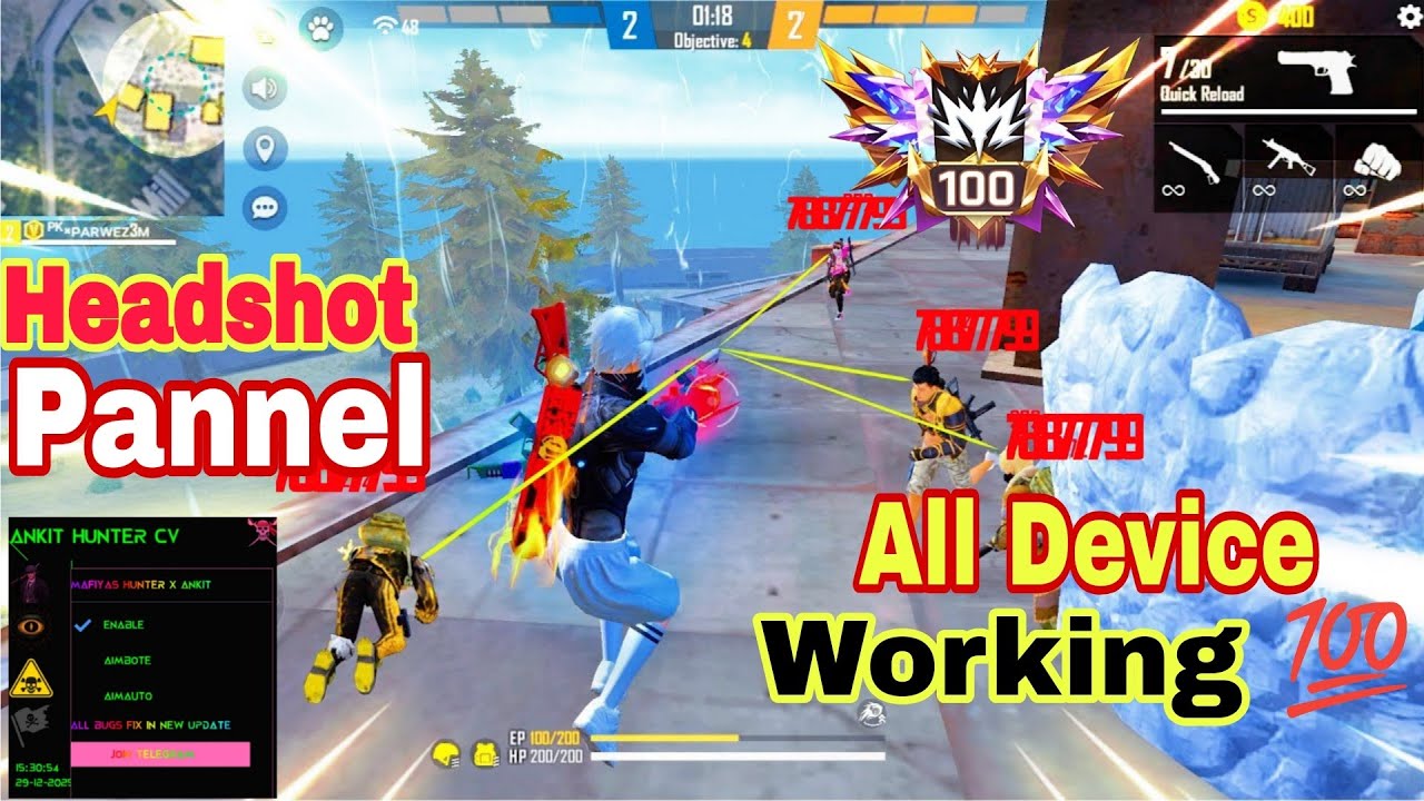 OB51 NEW UPDATE | FULL ANTIBAN MOBILE PANEL| HEADSHOT PANNEL DOWNLOAD ...