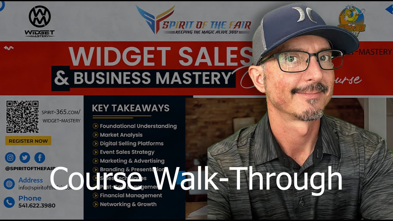 Widget Mastery Course Walk-Through - Widget Sales & Business Mastery ...