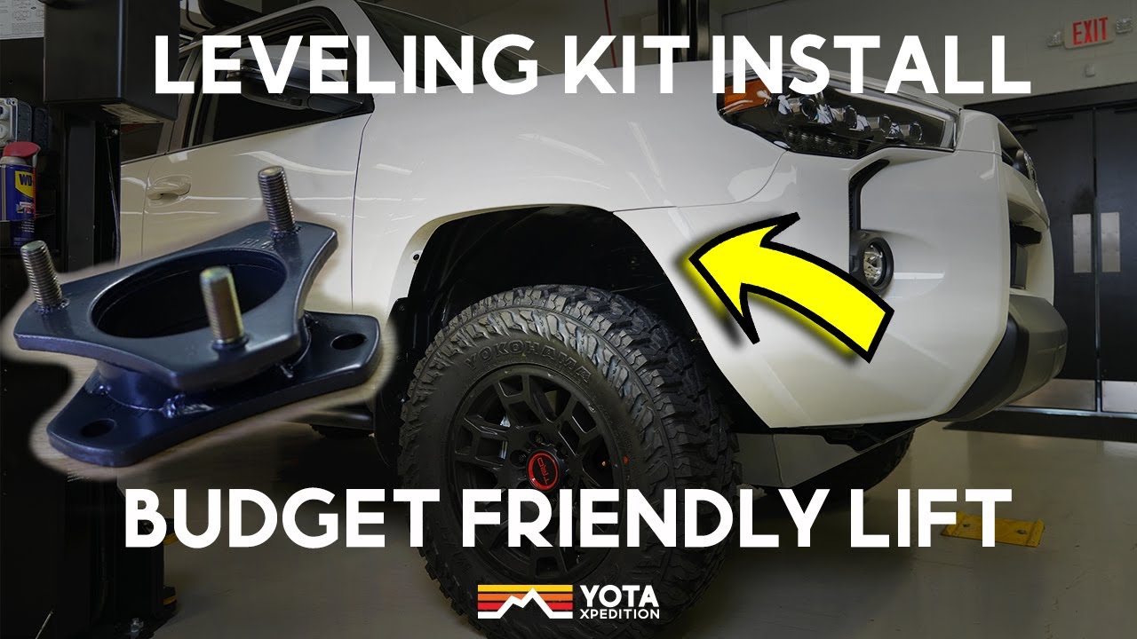 Maxtrac Leveling Kit Install 2010-2022 Toyota 4Runner - YouTube