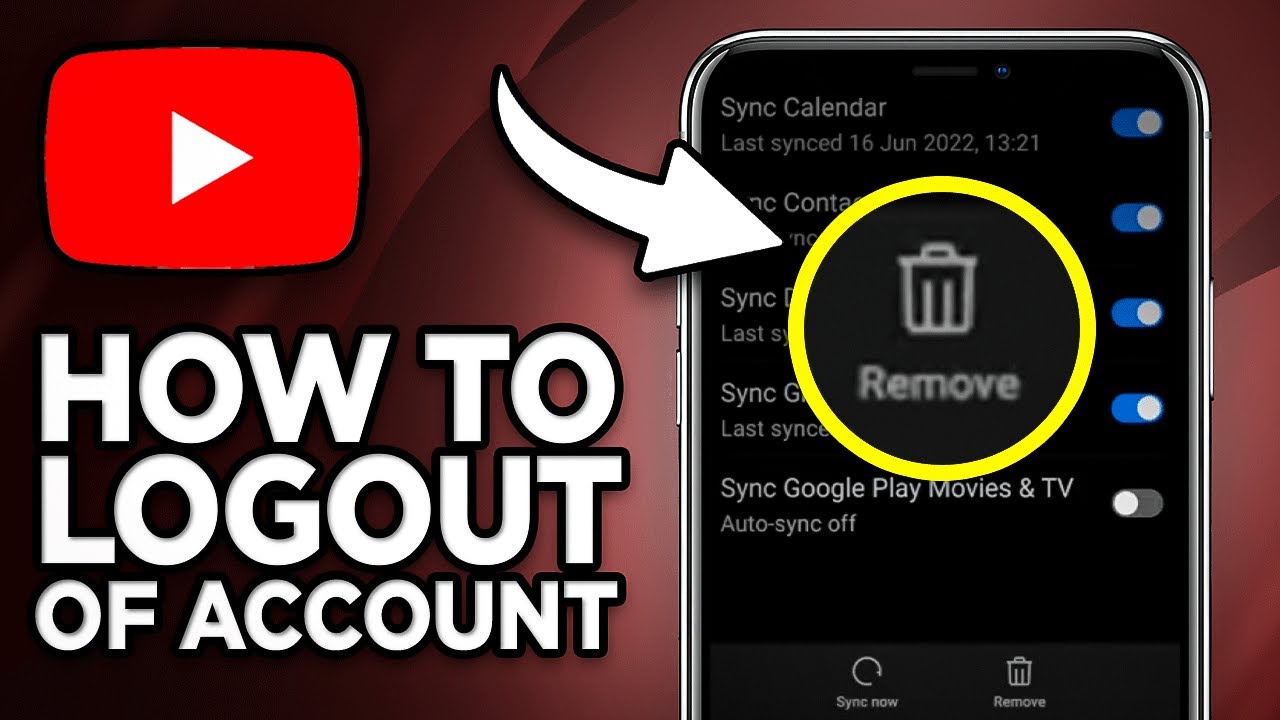 How To Logout Of YouTube Account On Mobile - YouTube