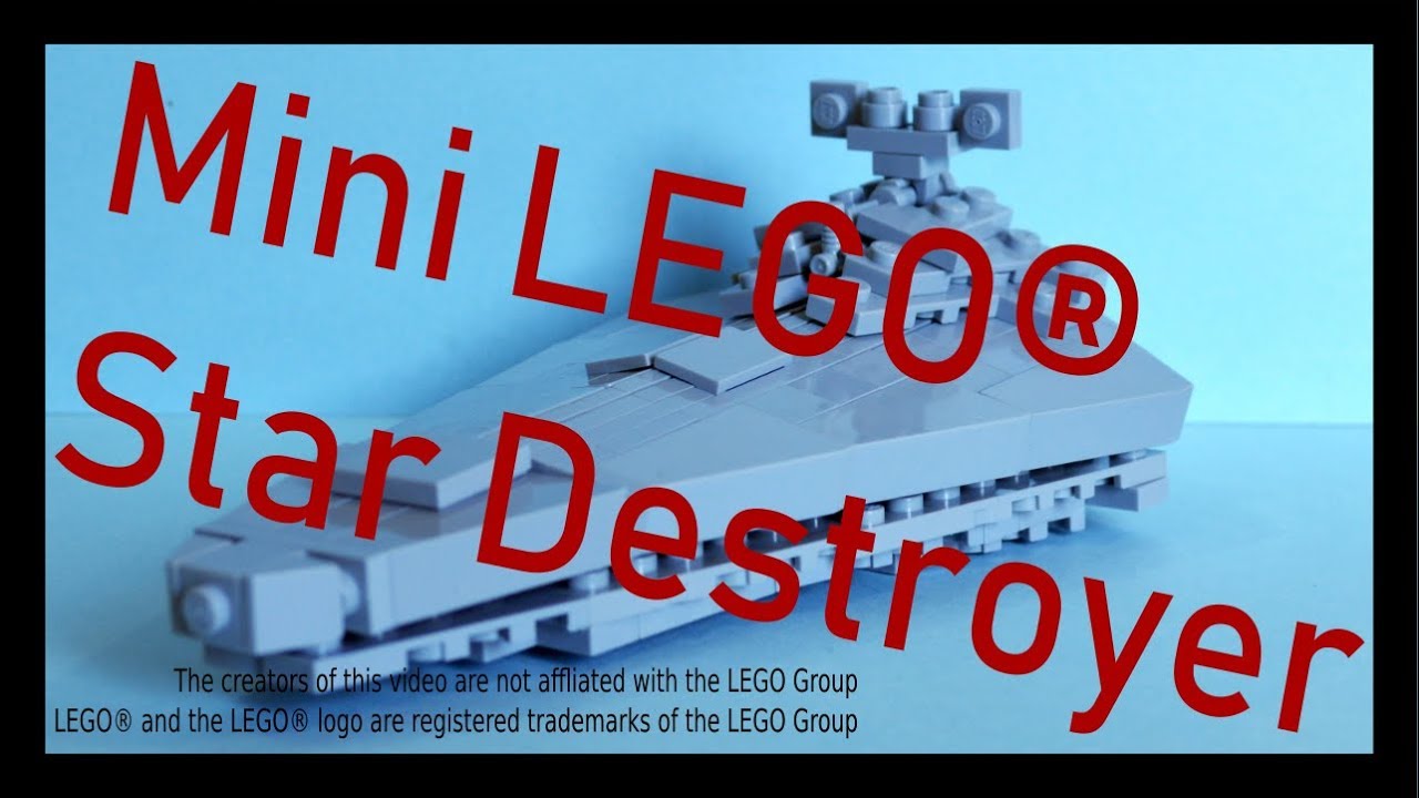 Mini LEGO® Star Destroyer - YouTube
