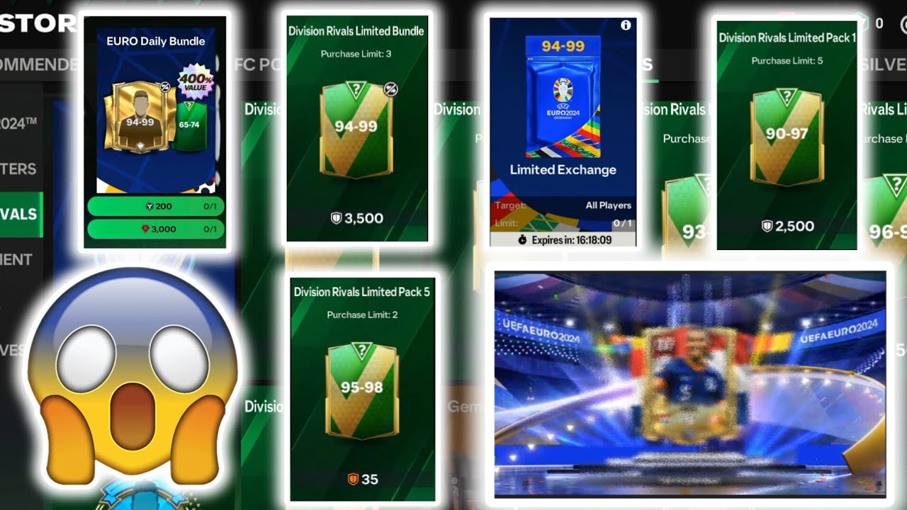 Opening All Division Rivals Rewards Packs | Huge Pack Opening‼️🔥 - YouTube