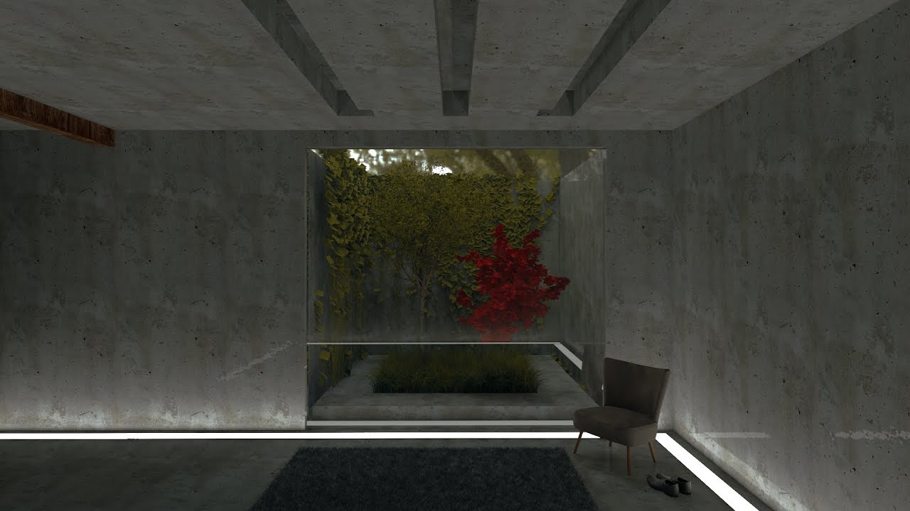 Ex Machina Room Interior - 3D Speed art (#Rhinoceros, #3Ds Max, # ...