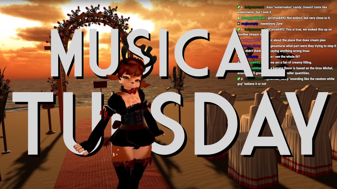 VRChat Twitch Stream: Musical Tuesday - YouTube