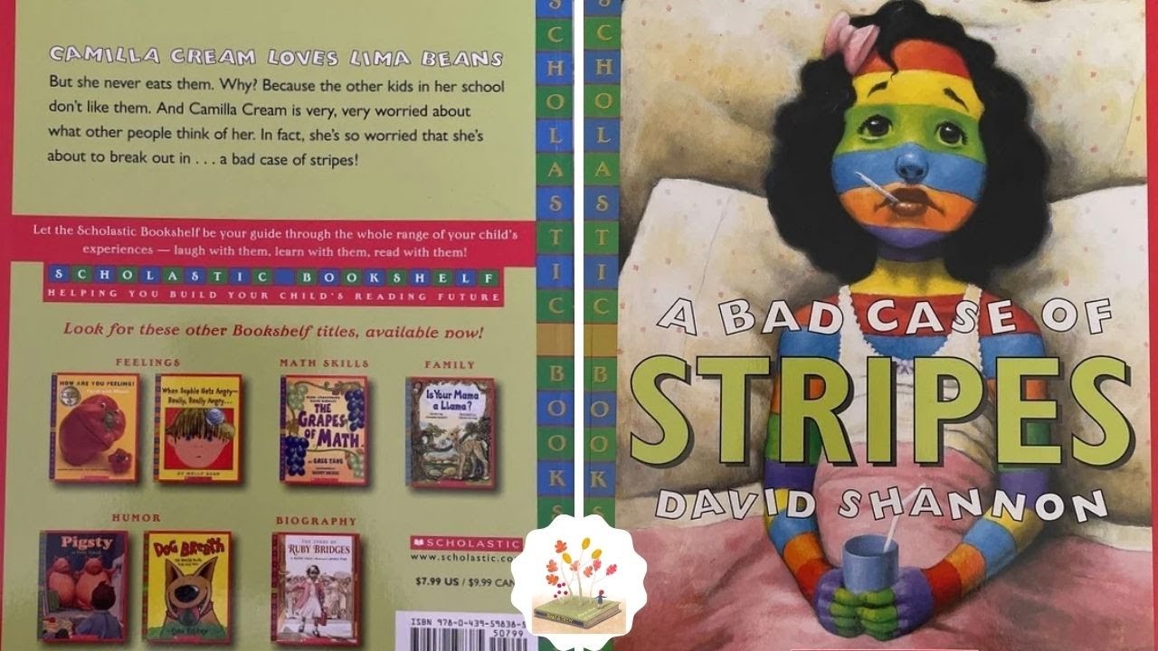 “A Bad Case of Stripes ,Story Read Aloud | Don’t Let Stripes Define You ...