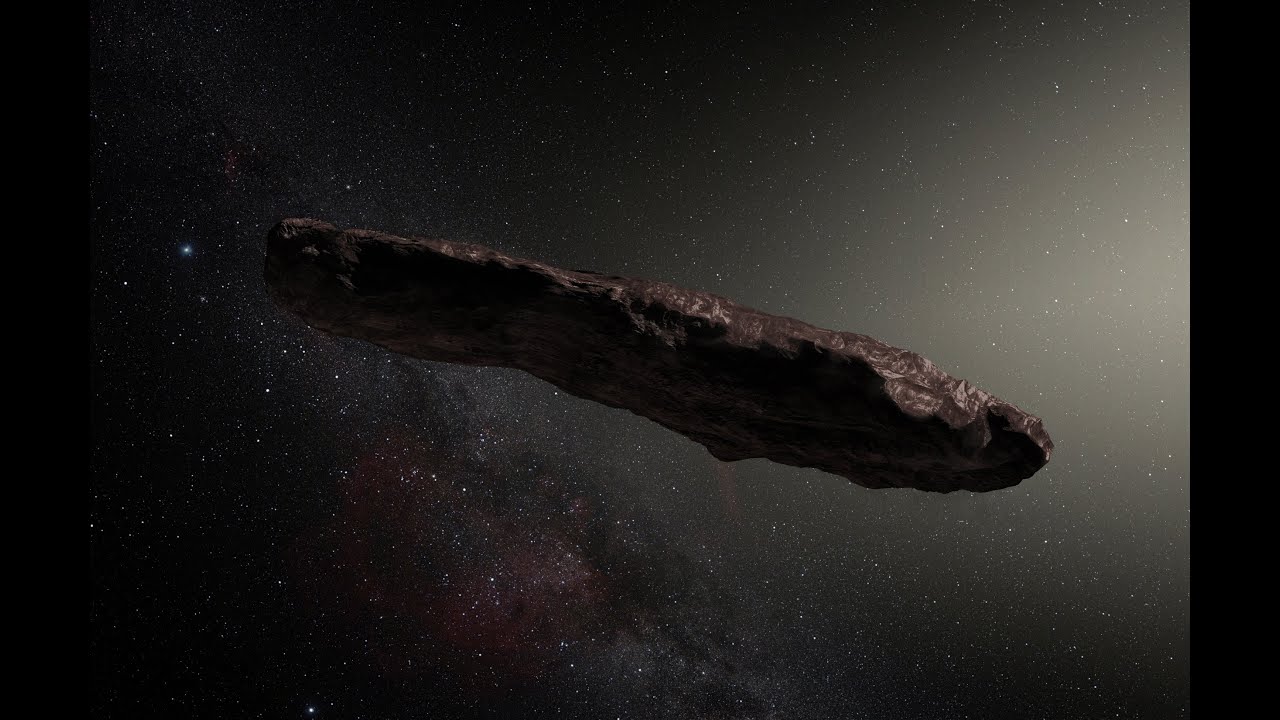 Oumuamua : First Interstellar Asteroid Wows Scientists - YouTube