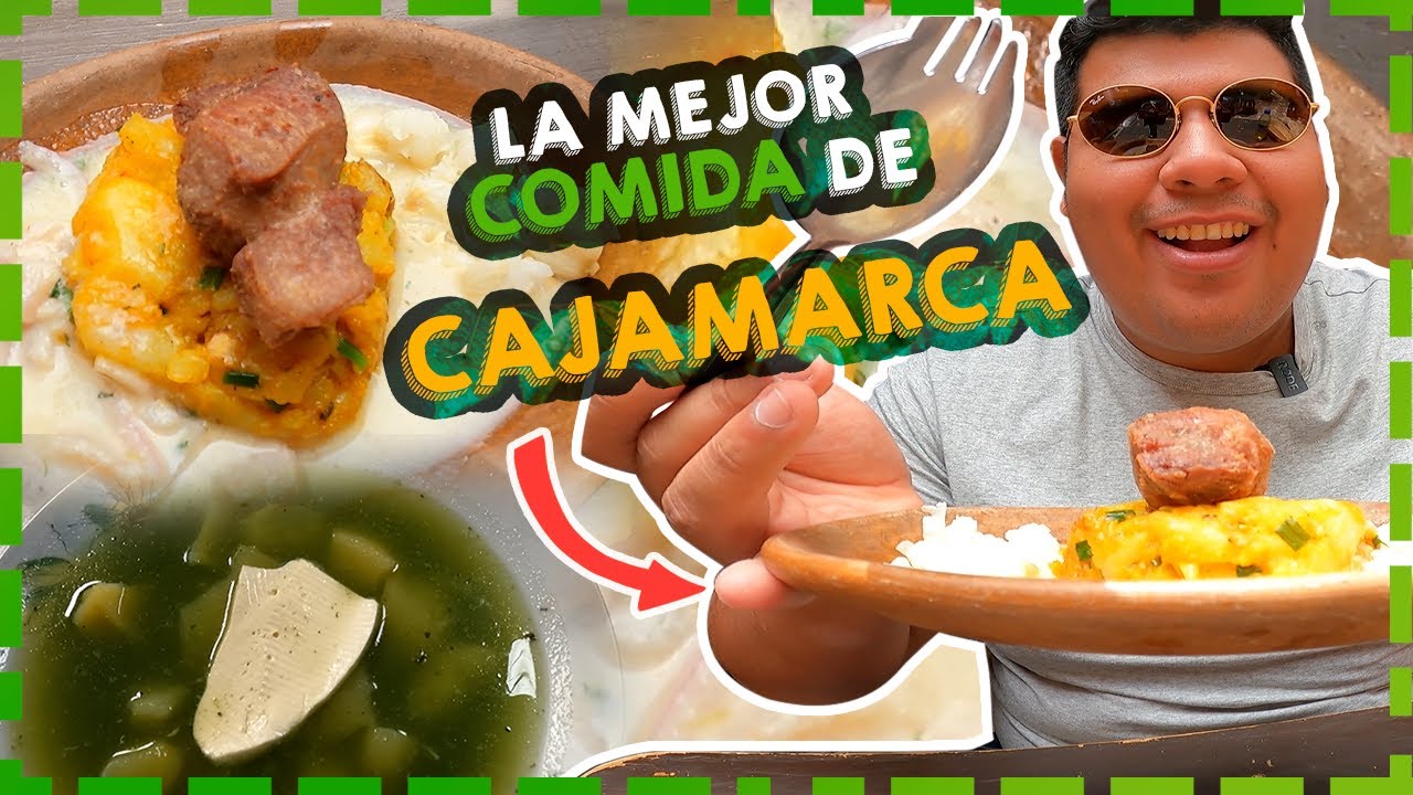 Probando el Frito con CEVICHE | vamos a comer - Cajamarca - YouTube