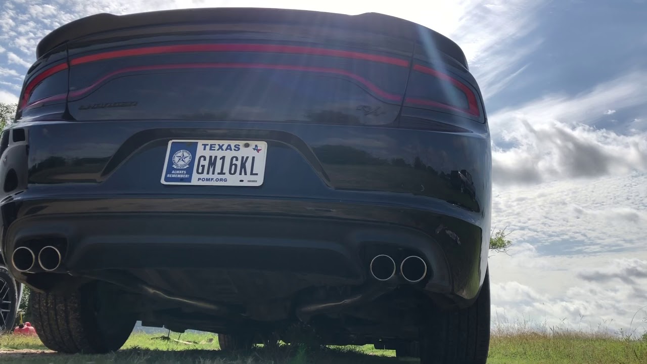 Sound clips of Dodge Charger straight pipes with headers. - YouTube
