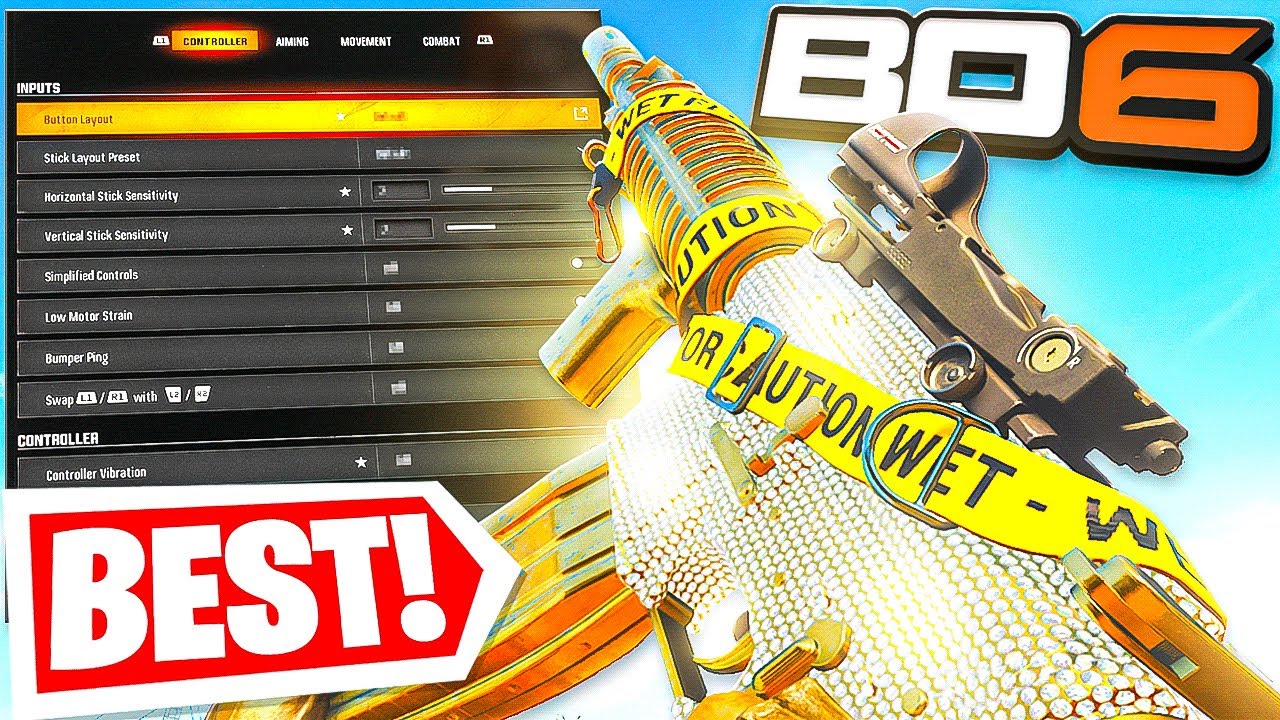 BLACK OPS 6 BEST SETTINGS TO USE RIGHT NOW! 🎮 (Black ops 6 Best ...