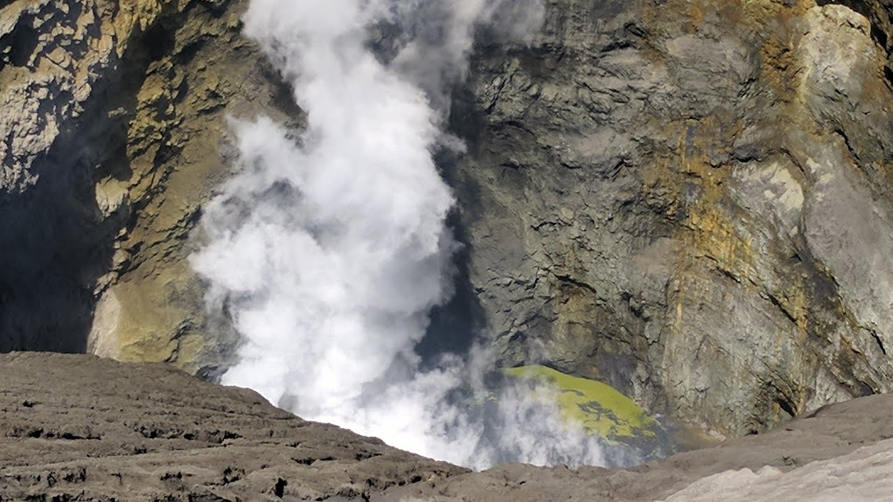 Bromo Crater Drone Update - YouTube