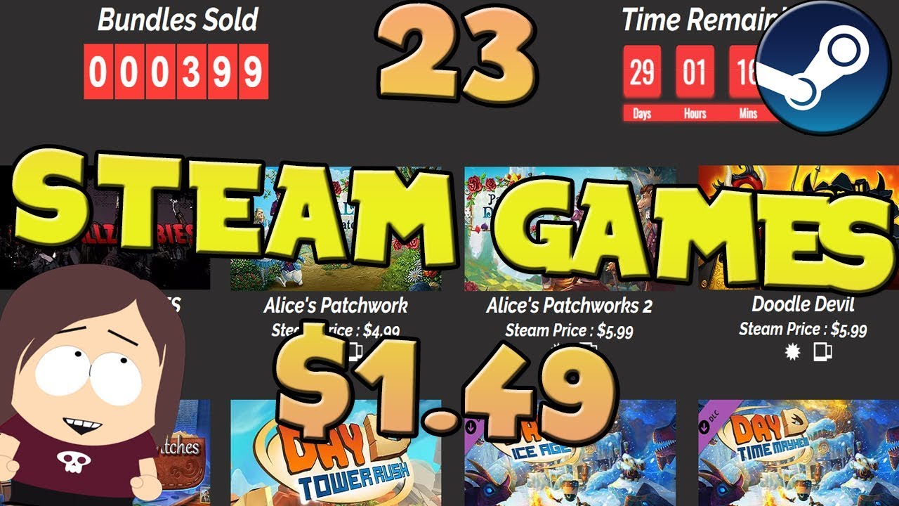 Bunch Keys Bundle #8 || 23 Steam Games for $1.49 - YouTube