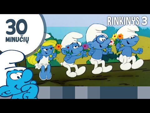 30 minučių Smurfų • 3 Rinkinys • Smurfai