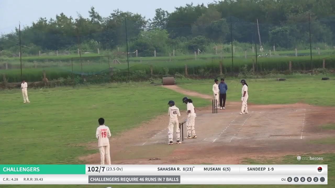 nature space cricket academy vs challengers - YouTube