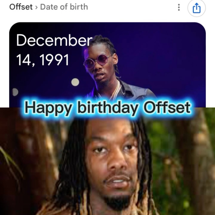 Happy birthday Offset @OFFSETYRN @Migosatl #rapper @cardib #migos - YouTube