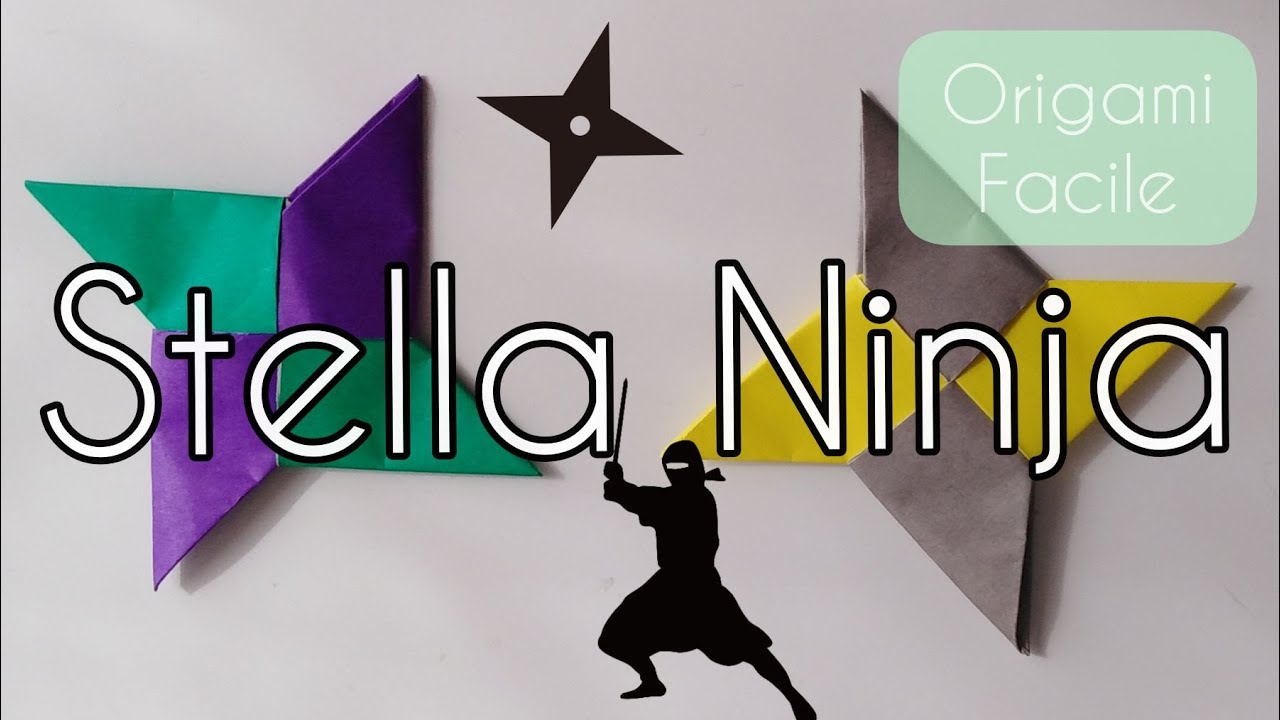 Origami ★Stella Ninja★ - YouTube