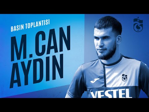 Futbolcumuz Mehmet Can Aydın'ın basın toplantısı